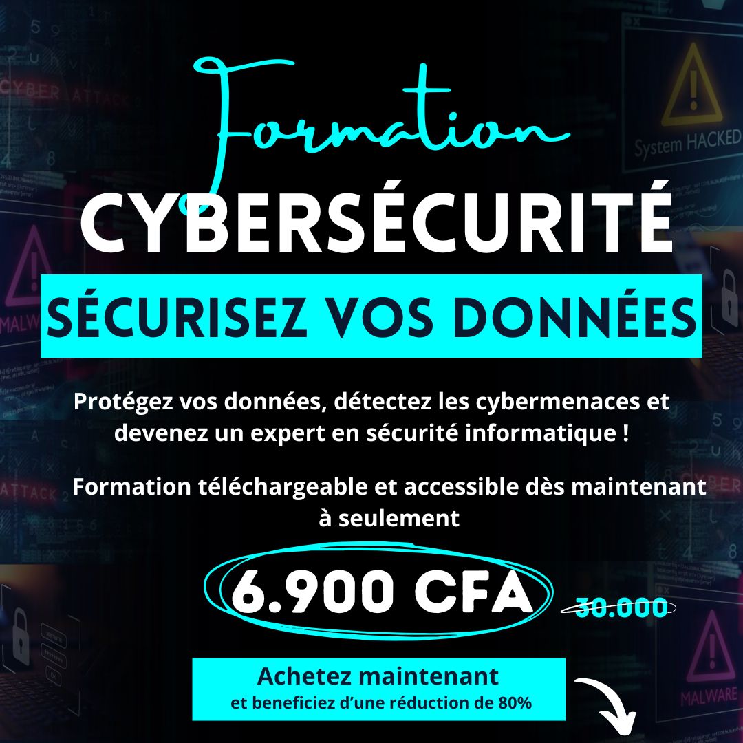 Formation Cybersécurité – Protégez Vos Données & Réseaux